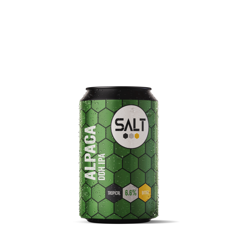 SALT ALPACA 6.6% DDH IPA 330ML - Crafty Fox Bar