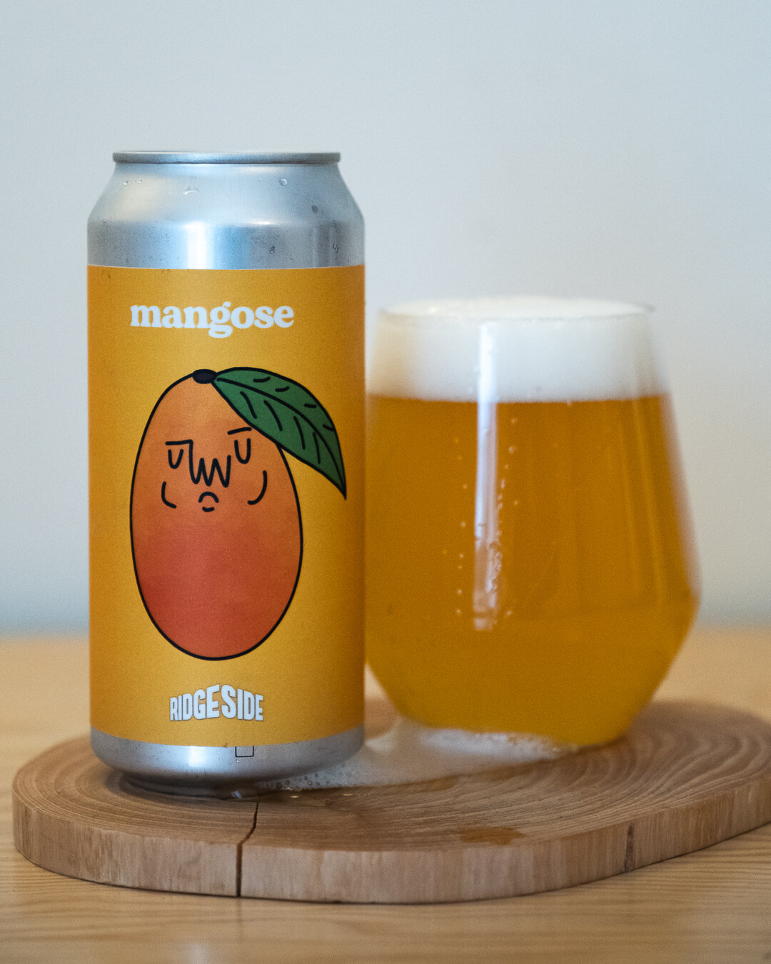 RIDGESIDE MANGOSE 4% MANGO GOSE 440ML - Crafty Fox Bar